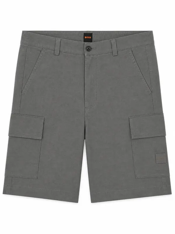 BOSS Sisla" Cargo Shorts - Grey