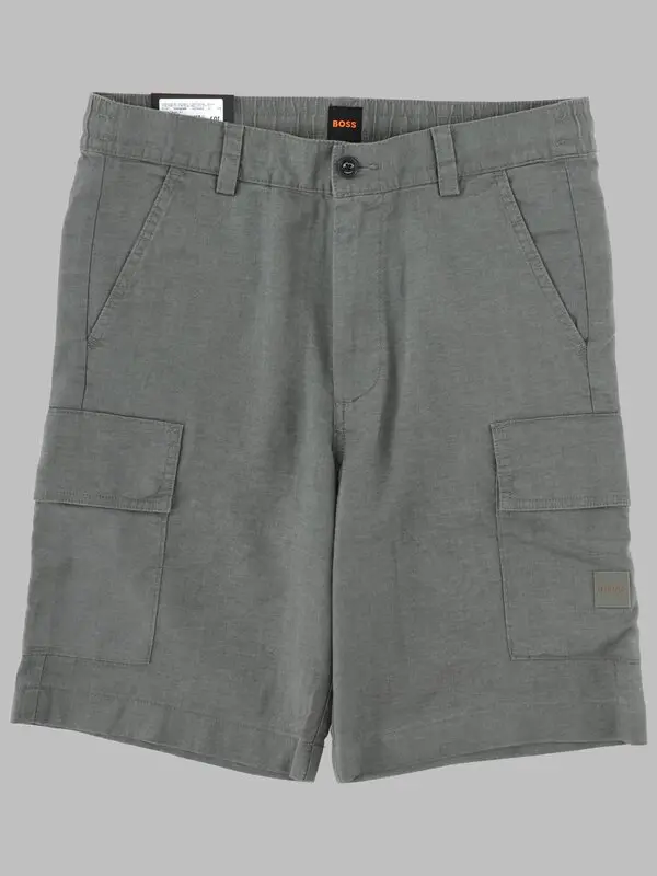 BOSS Sisla" Cargo Shorts - Grey