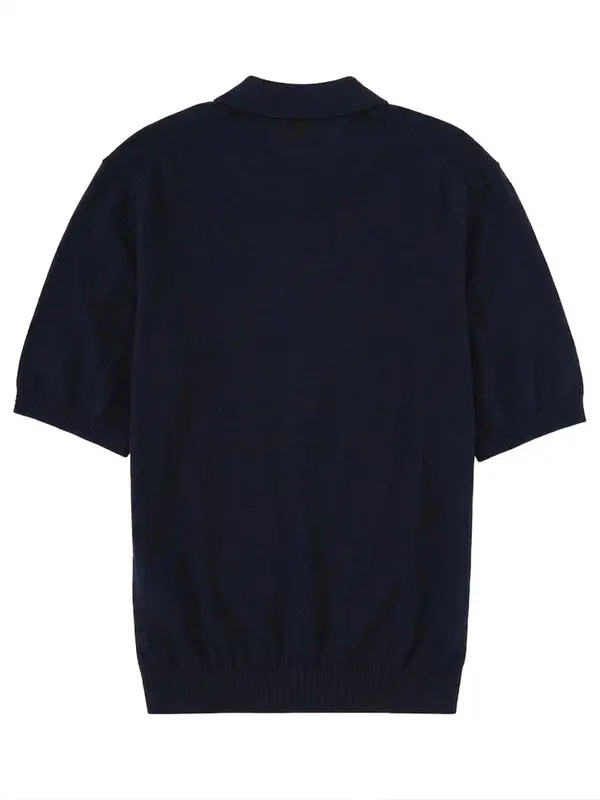 BOSS Polo "asac" In Cotone - Blue