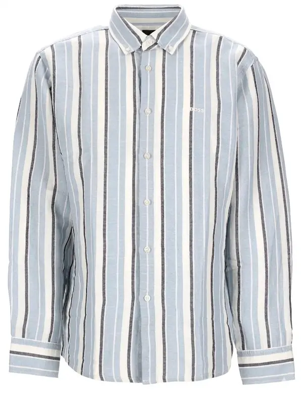 BOSS Camicia "ricoplus - Azure