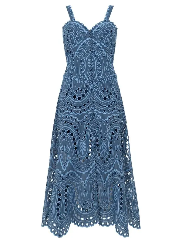 Charo Ruiz Ibiza Abito Lungo "solace - Baby Blue