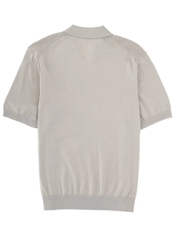 BOSS Polo "asac" In Cotone - Grey