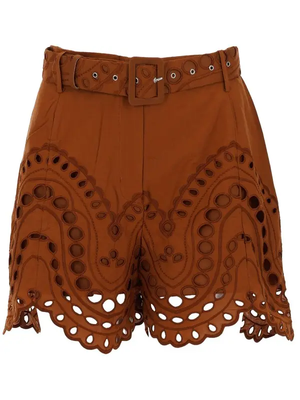 Charo Ruiz Ibiza Shorts "dune - Brown