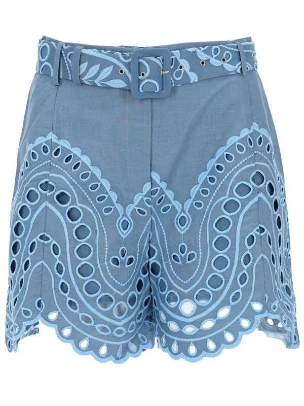 Charo Ruiz Ibiza Shorts "dune - Baby Blue