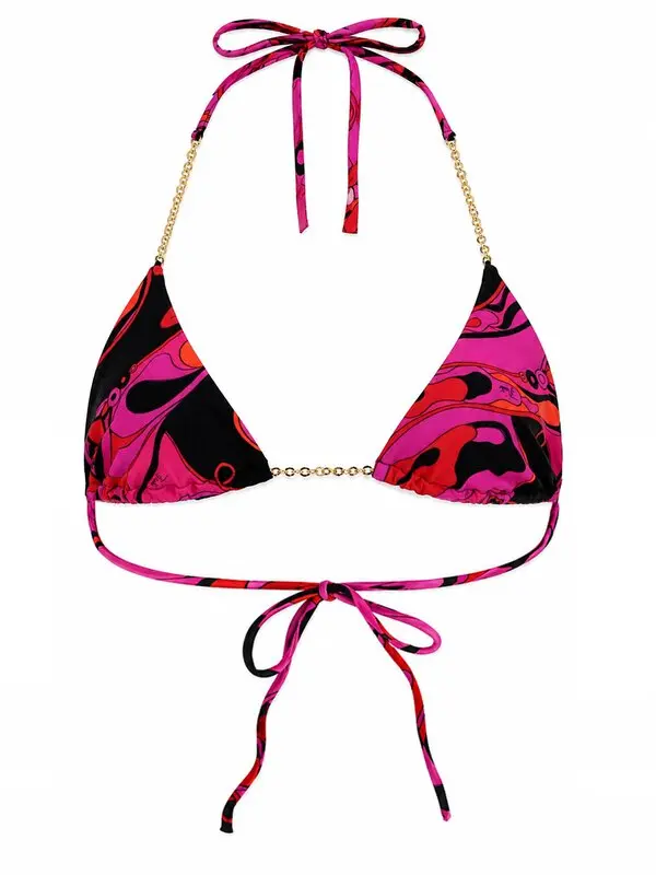 Emilio Pucci Bikini Top - Fuchsia