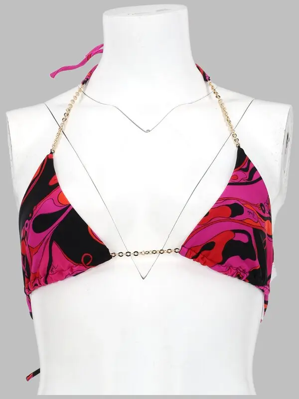 Emilio Pucci Bikini Top - Fuchsia