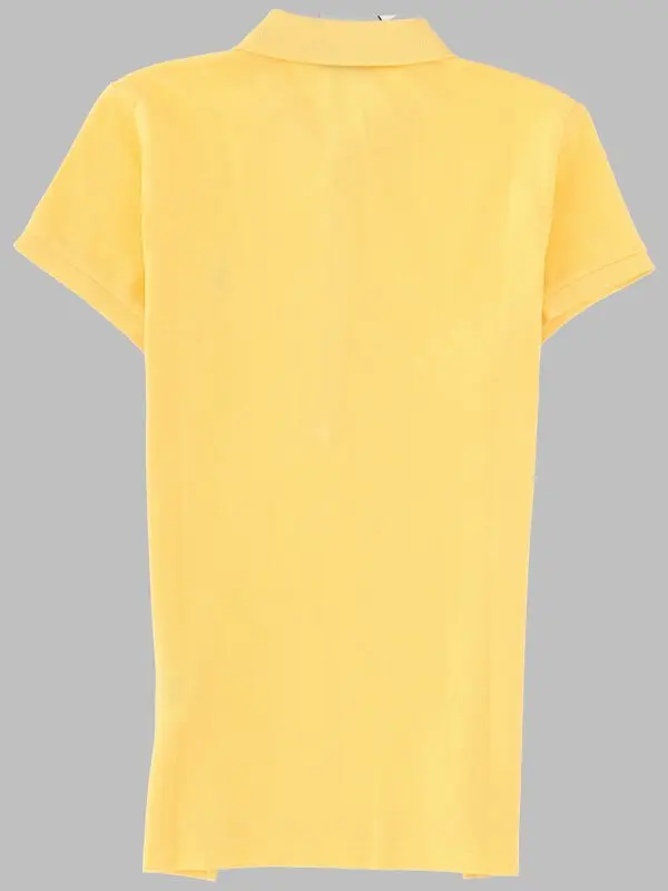 Polo Ralph Lauren Embroidered Logo Polo Shirt - Yellow