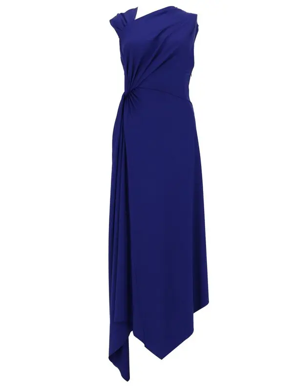 Victoria Beckham Asymmetrical Midi Dress