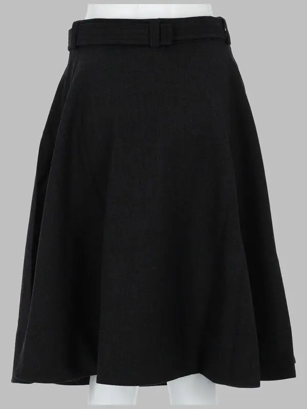 GANNI Belted Wrap Skirt