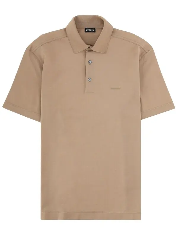 Zegna Polo Regular Fit - Beige