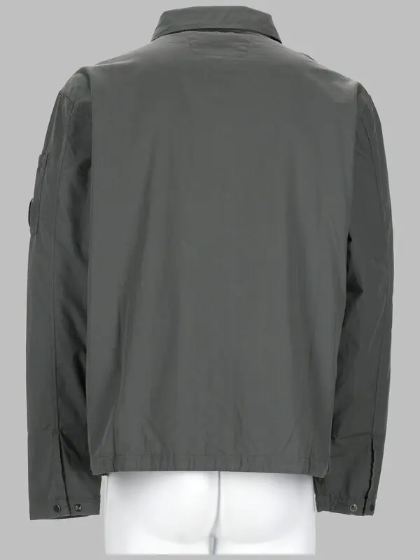 C.P. COMPANY C. P. Company Overshirt Con Bottoni - Charcoal