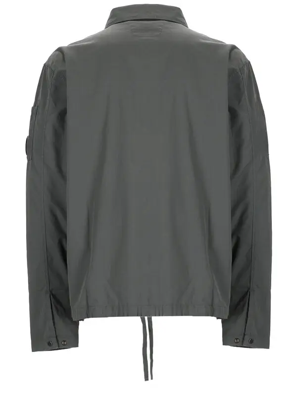 C.P. COMPANY C. P. Company Overshirt Con Bottoni - Charcoal