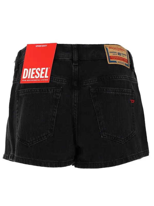 DIESEL® Pleated Denim Skort