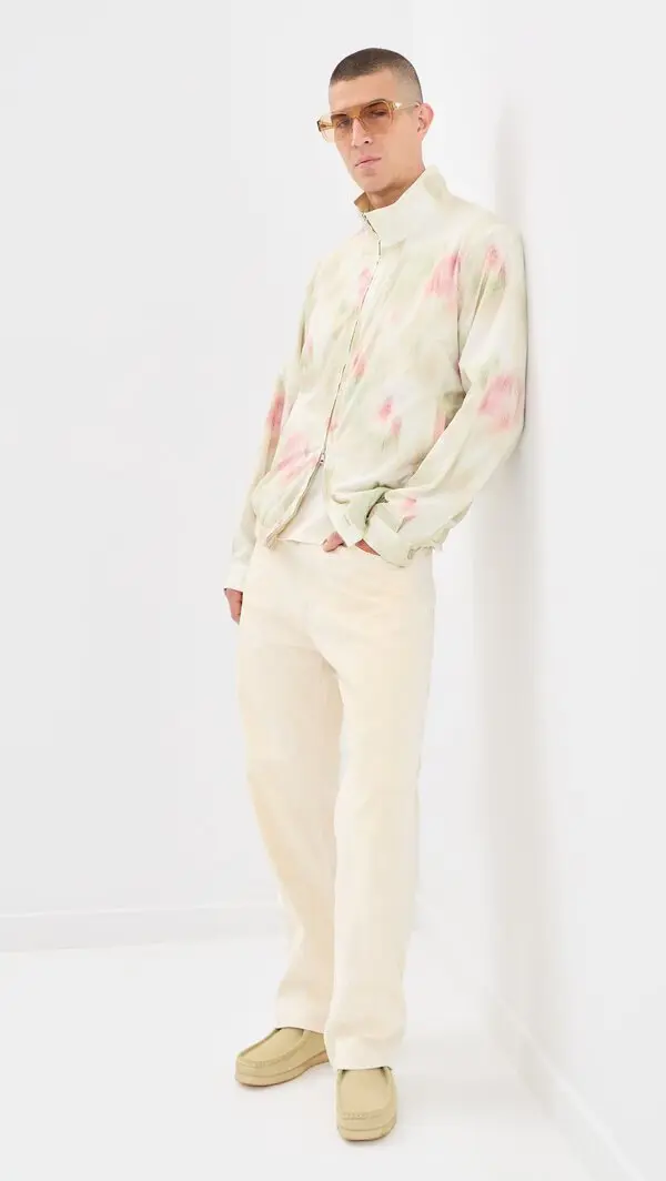 Our Legacy Floral Print Casino Jacket - Flower Grid Ripstop