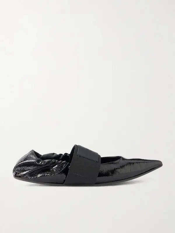 Givenchy Crush Leather Ballet Flats