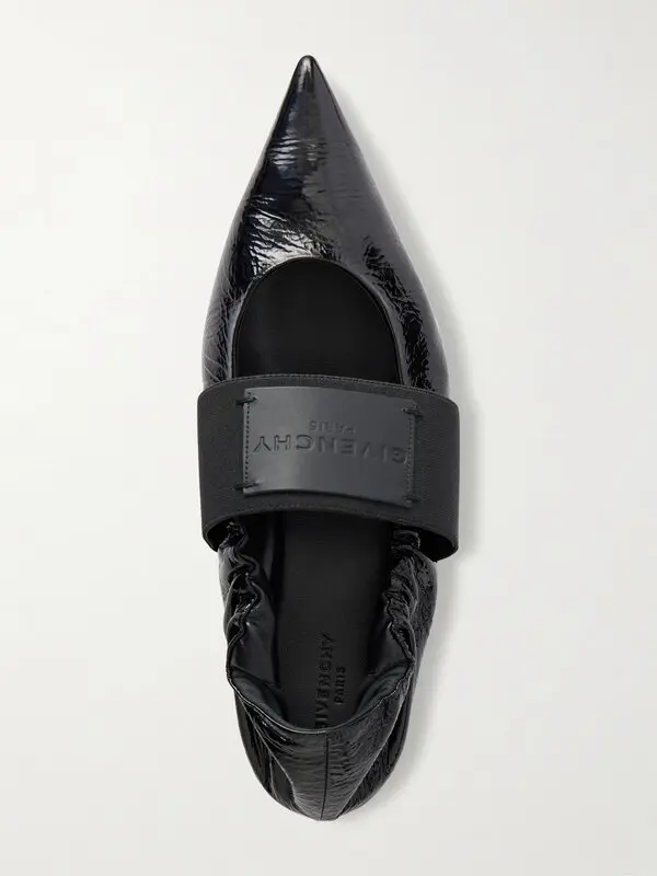 Givenchy Crush Leather Ballet Flats