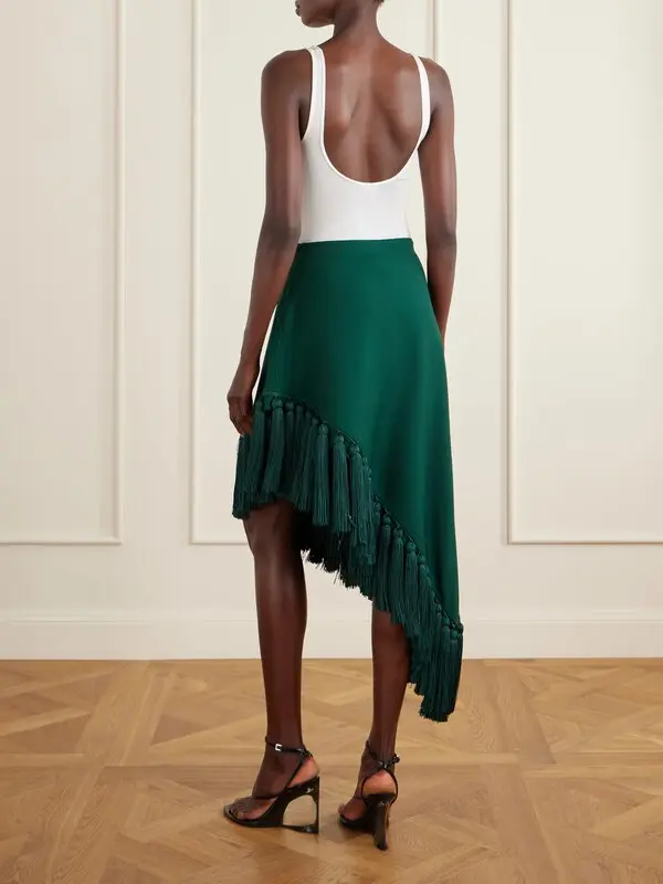 Alaïa Silk-blend Bodysuit