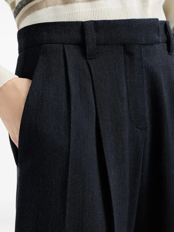 Brunello Cucinelli Wool Trousers