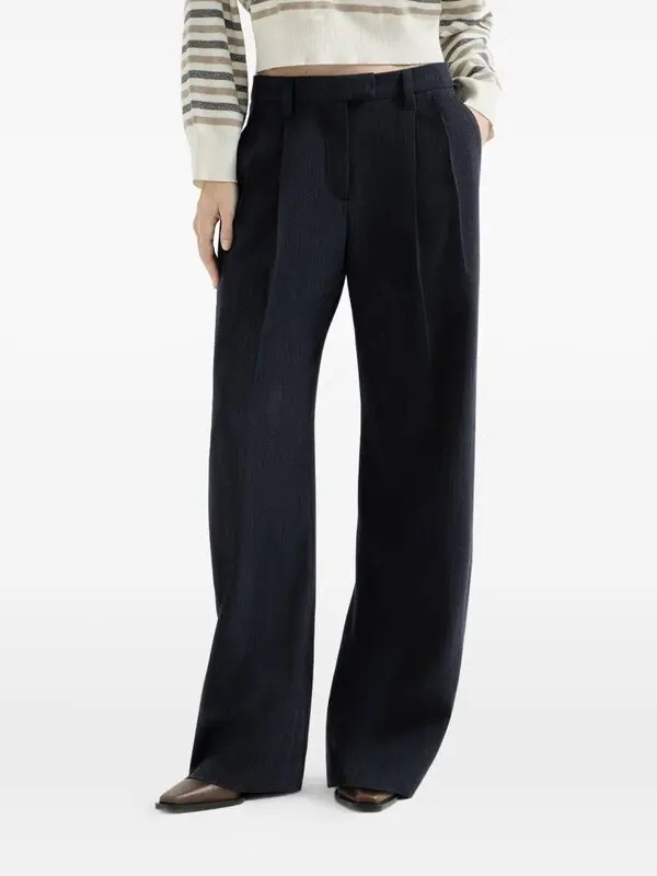 Brunello Cucinelli Wool Trousers