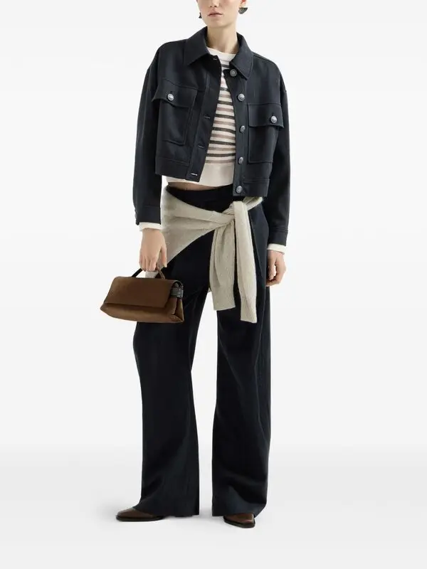 Brunello Cucinelli Wool Trousers