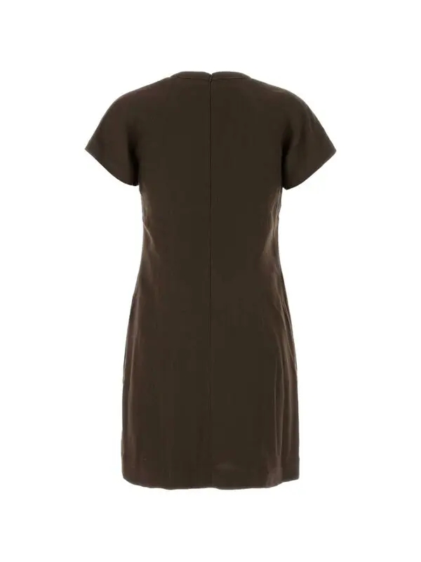 Brunello Cucinelli Linen Blend T-shirt Dress