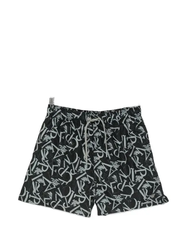 Emporio Armani Printed Swim Shorts