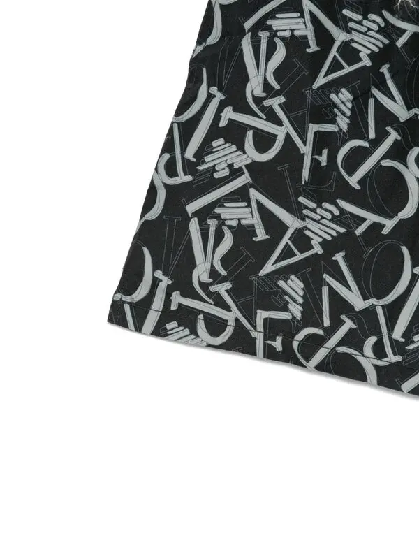 Emporio Armani Printed Swim Shorts