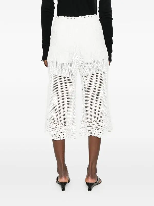 IRO PARIS Crochet Knit Midi Skirt