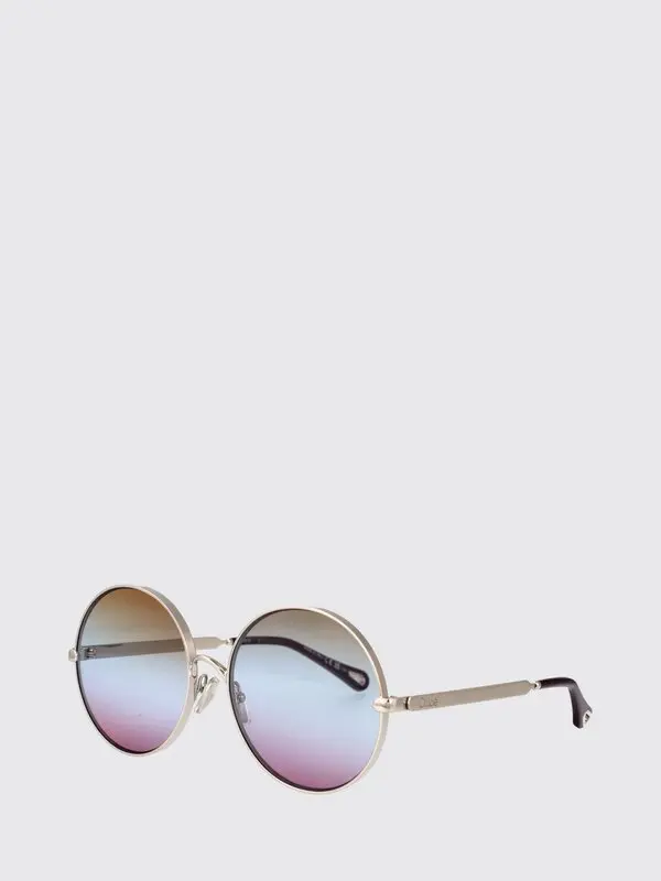 Chloé Round Frame Sunglasses - Silver