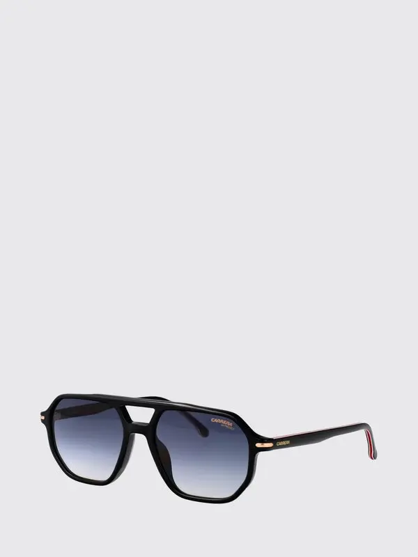 Carrera Eyewear Tortoiseshell Acetate Aviator Sunglasses With Double Bridge - Black