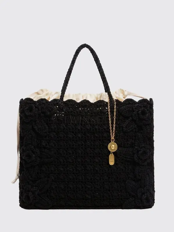 TWINSET Tote Bag - Black