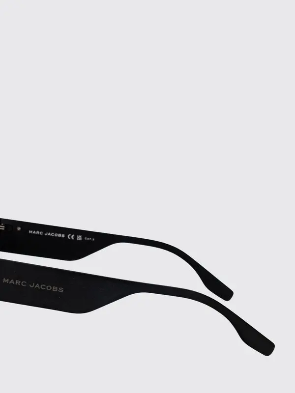 Marc Jacobs Aviator Sunglasses With Rectangular Frame - Black