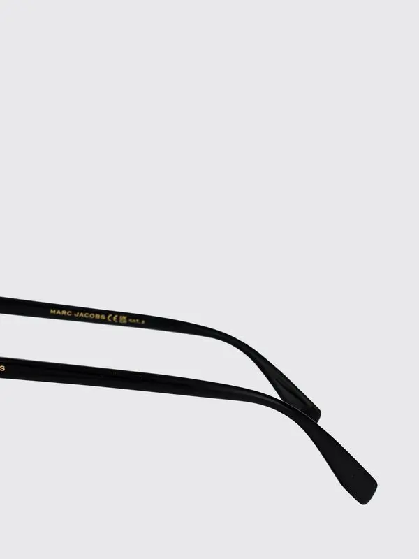 Marc Jacobs Acetate Cat Eye Sunglasses With Double J Logo - Black