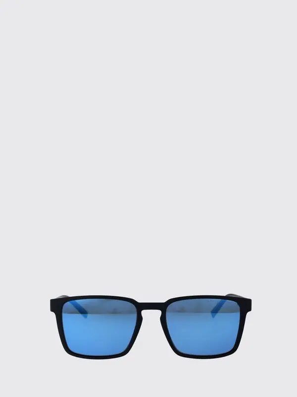Tommy Hilfiger Rectangular Acetate Sunglasses With Contrasting Logo - Blue