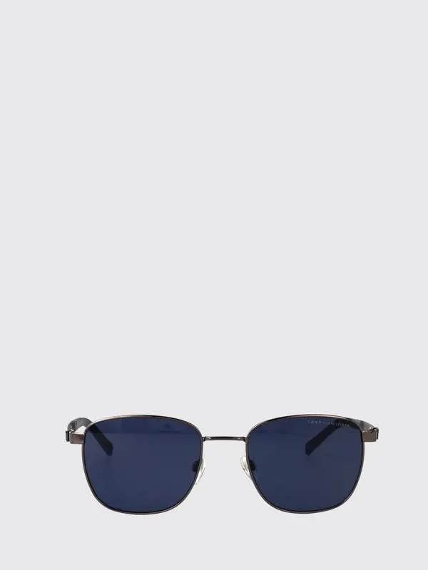 Tommy Hilfiger Aviator Metal Sunglasses With Enameled Logo