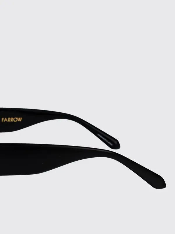 Linda Farrow Oval Sunglasses - Gold