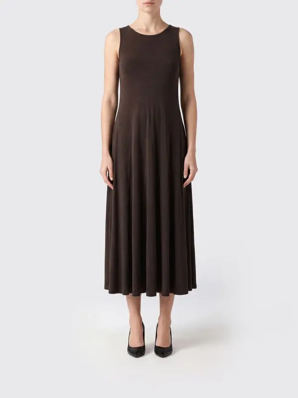 Max Mara Sleeveless Maxi Dress - Dark