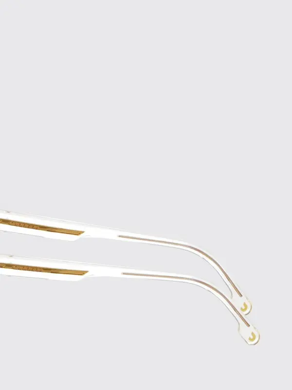 Carrera Eyewear Rectangular Aviator Sunglasses In Acetate With Amber-tinted Lenses - Transparent