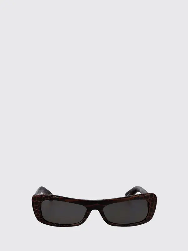 Jacquemus Animal Print Acetate Sunglasses - Brown