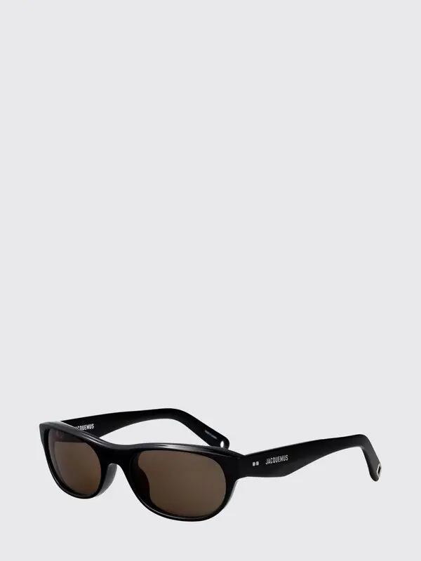 Jacquemus Oval Frame Sunglasses - Black
