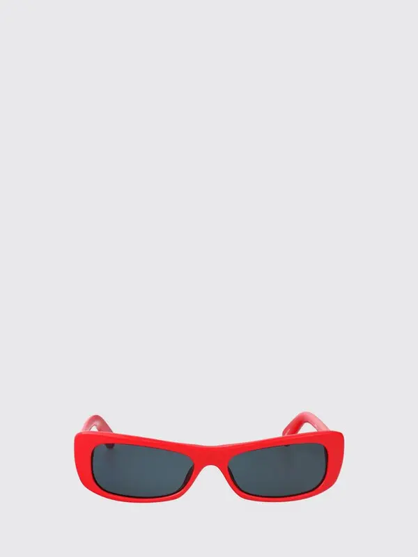 Jacquemus Rectangular Aviator Cat-eye Acetate Sunglasses - Red