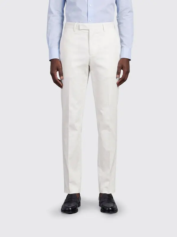 PT TORINO Tailored Trousers - White
