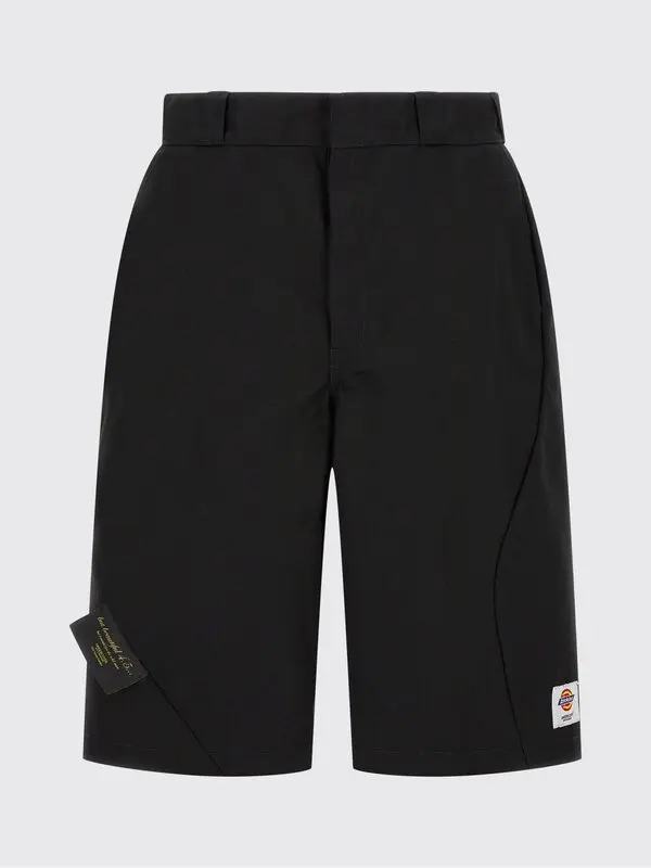 Undercover Cotton Blend Chino Shorts With Belt Loops And Slash Pockets