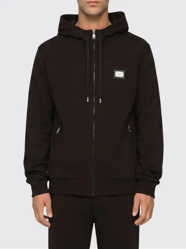Dolce & Gabbana Cotton Sweatshirt With Logo