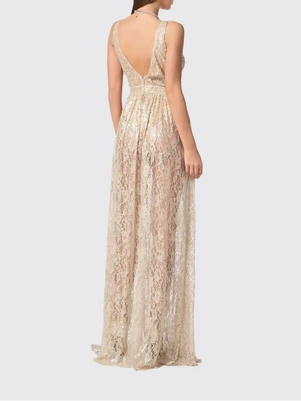 Philipp Plein Cut-out Lace Maxi Dress