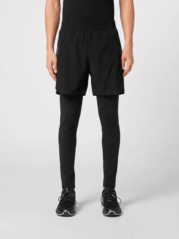 PLEIN SPORT Layered Track Pants