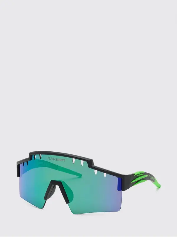 PLEIN SPORT Acetate Shield Sunglasses - Blue