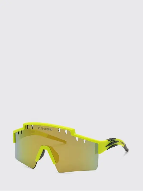 PLEIN SPORT Acetate Shield Sunglasses - Green