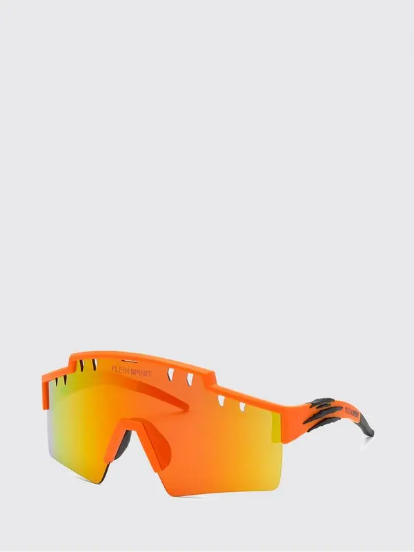 PLEIN SPORT Acetate Shield Sunglasses - Orange