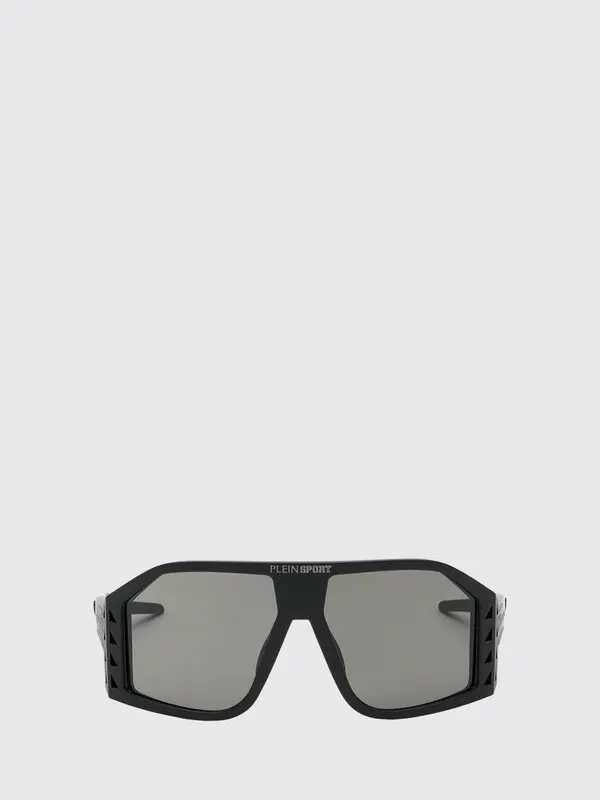 PLEIN SPORT Acetate Shield Sunglasses - Black